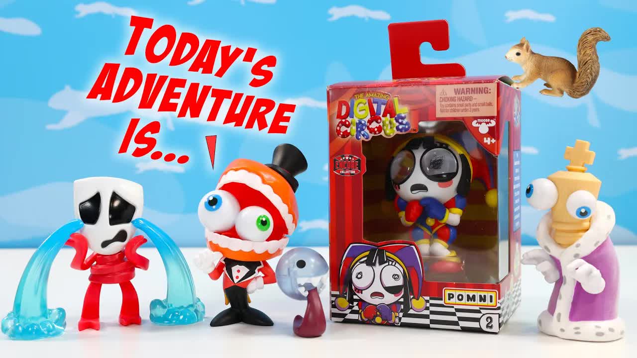The Amazing Digital Circus premiere and encore collection figures Moose ...
