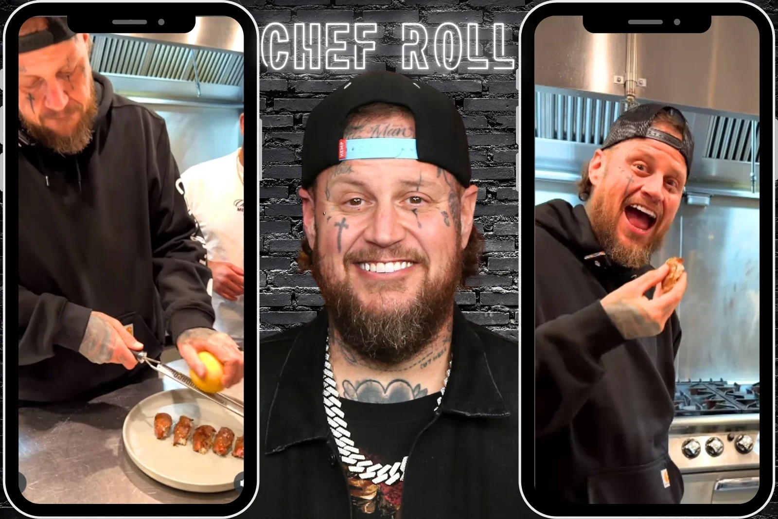 Jelly Roll Transforms to Chef Roll + Cooks His Own Gourmet Late-Night ...