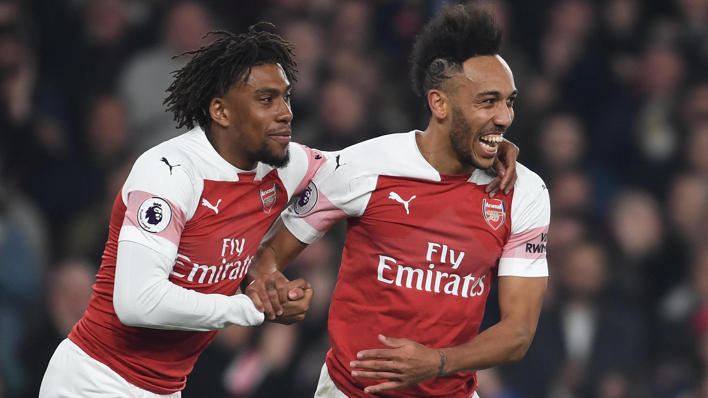 Iwobi ready to face 'big brother' Aubameyang in World Cup play-off