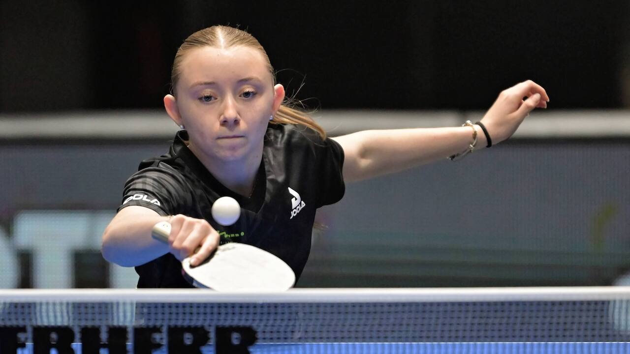 DM-Viertelfinalistin im Tischtennis
