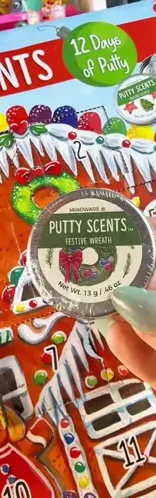 Putty Scents 12 Days of Putty #putty #asmr #advent