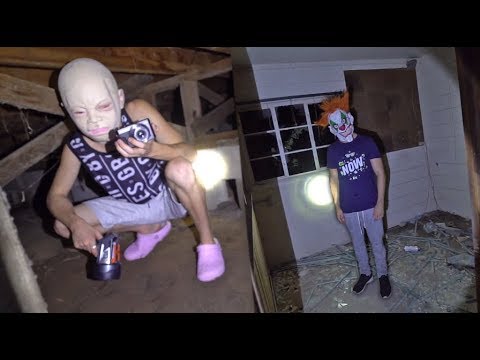 Hide and Seek in a Haunted Elevator With Masks