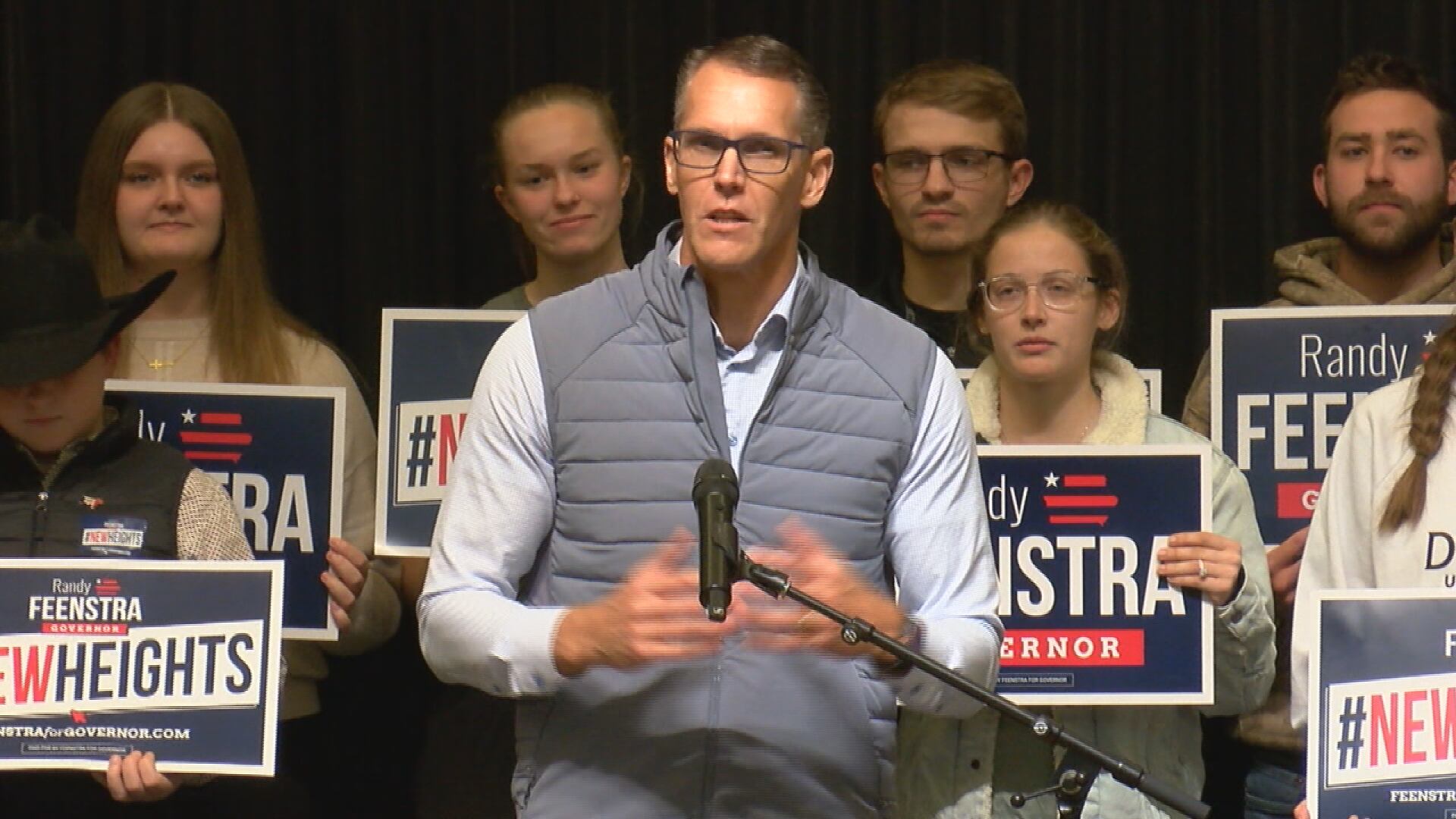 Rep. Feenstra kicks off statewide campaign for Iowa governor