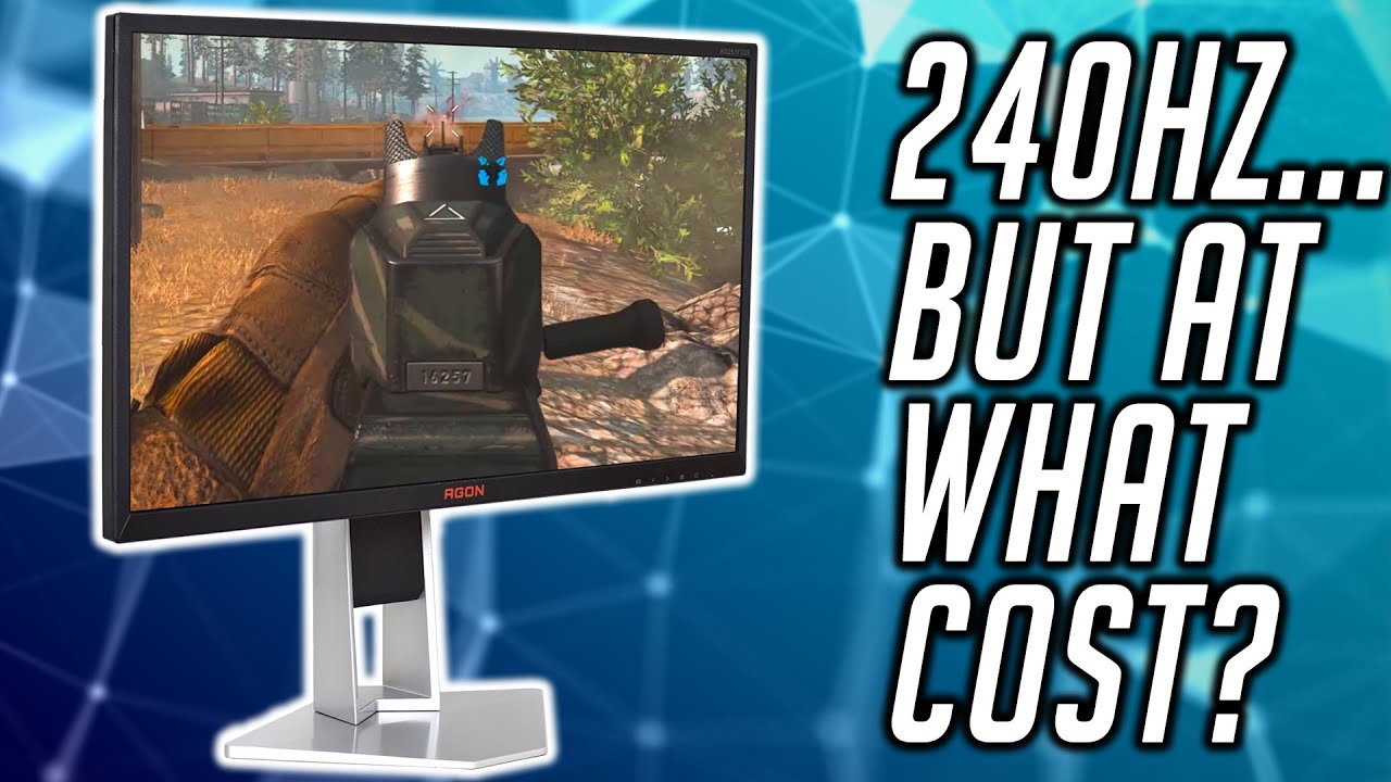 AOC AG251FZ2E 240Hz monitor - when speed isn't everything!