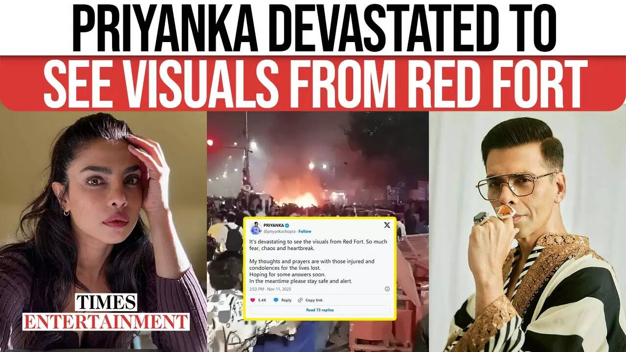 Priyanka Chopra Devastated By Red Fort Car Blast Visuals, Offers ...