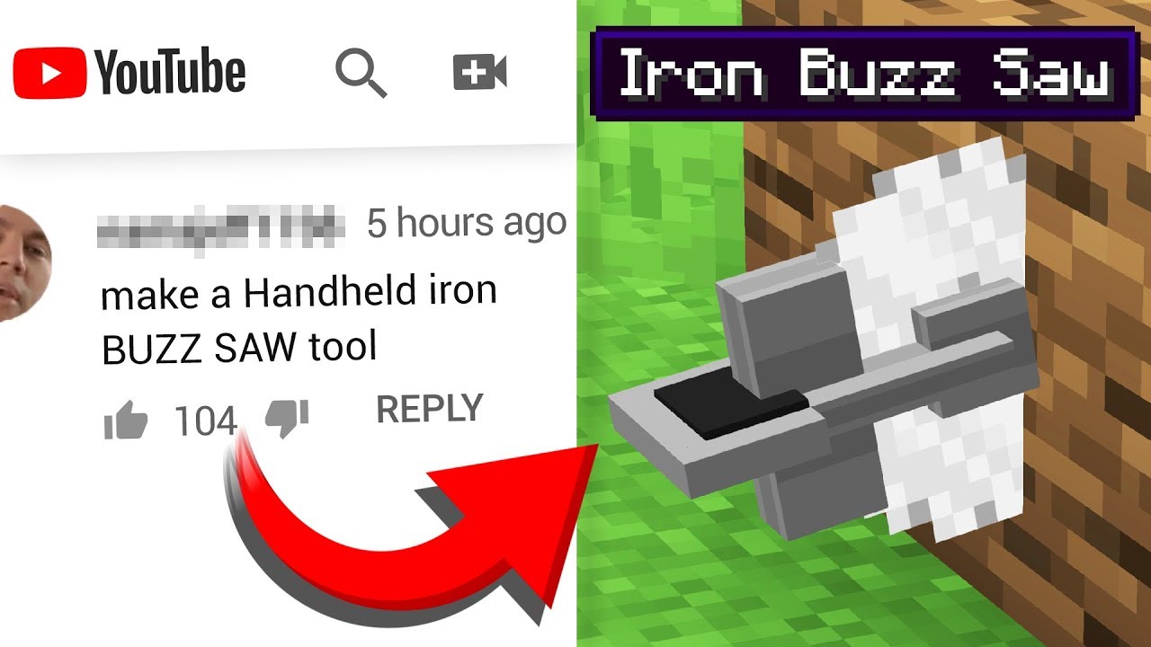 Turning comments into Minecraft crafting recipes! #6