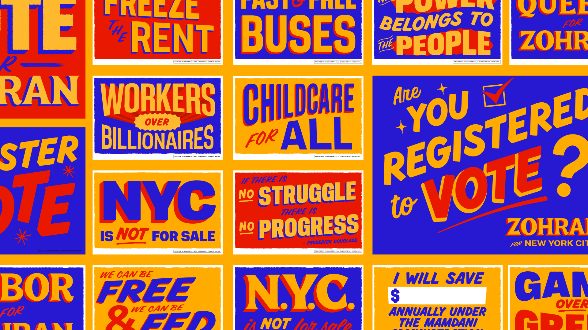 "If it reads as Bollywood": Inside Zohran's visual campaign - Newsweek