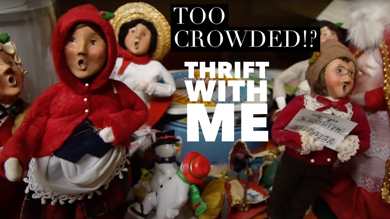 Thrift Store Was TOO CROWDED | THRIFT With Me | REselling