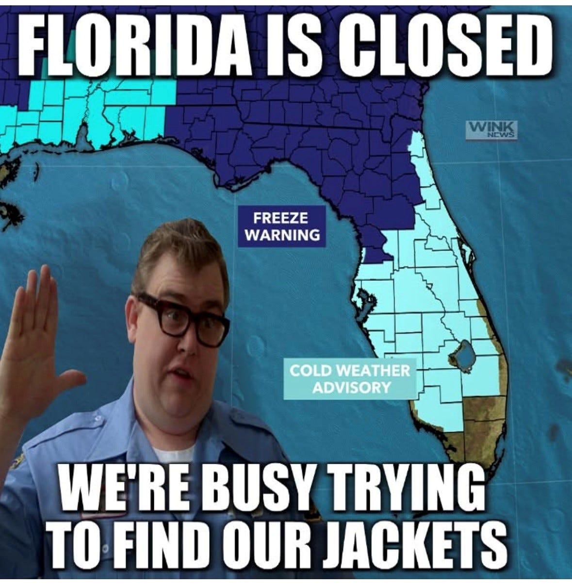 It's frigid in Florida - is your risk of catching cold or flu higher?
