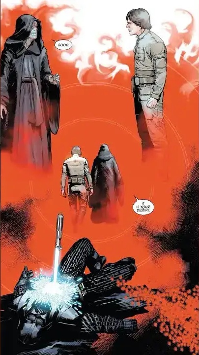 Darth Vader witnesses his son’s betrayal!