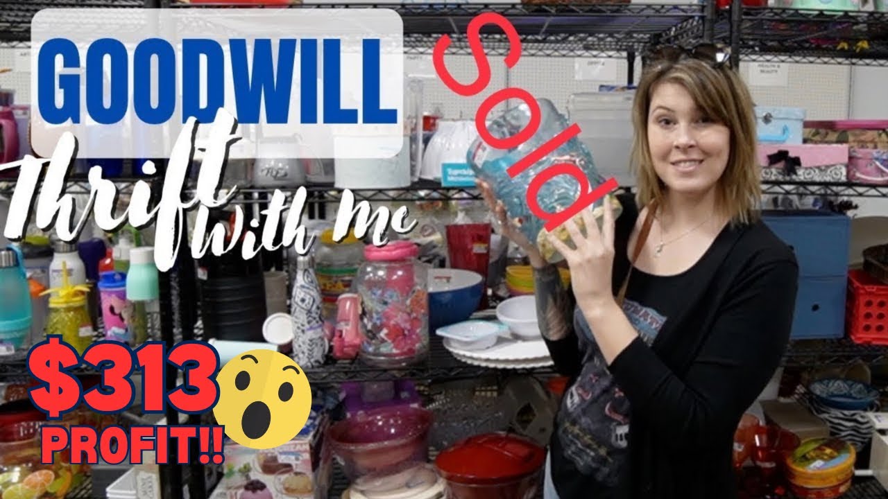 Sold | I couldn't just leave | Goodwill thrift with me | Reselling