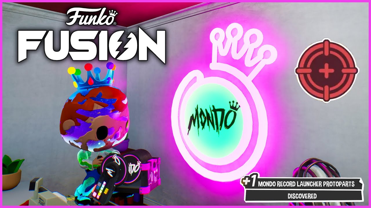 Funko Fusion how to unlock the Mondo Record Launcher Protoparts