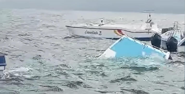 Over 50 cruise ship passengers left floating in sea after boat sinks