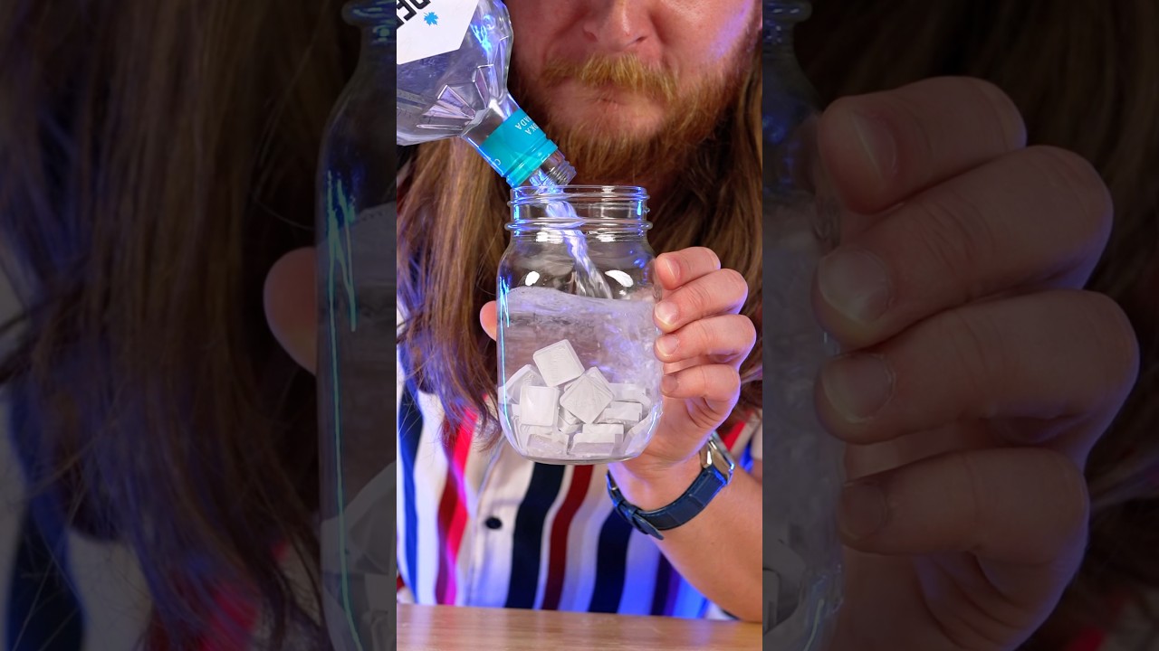 I left violet mints in vodka for a week