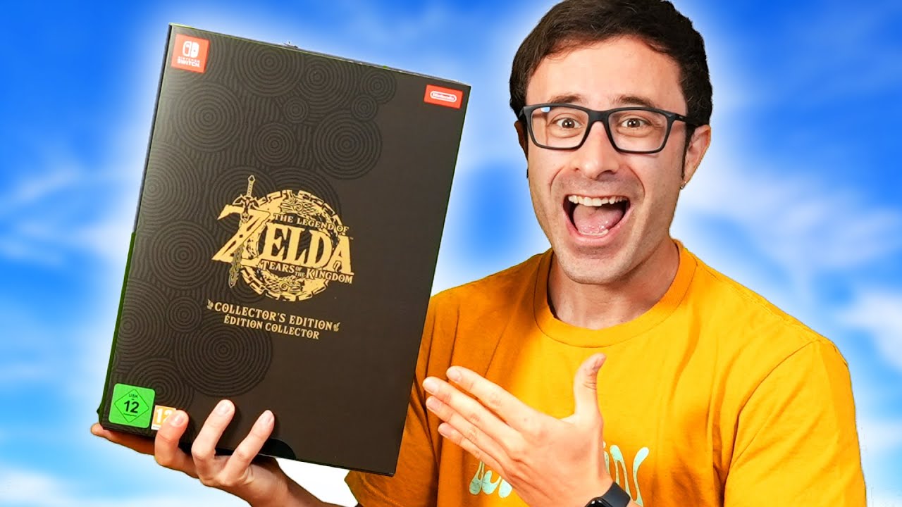 Así es la edición coleccionista de Zelda Tears of the Kingdom 😱 ...