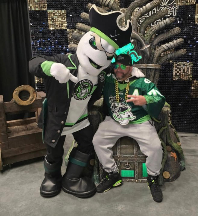 The Ghost Pirates biggest fan: American hero and Savannah icon