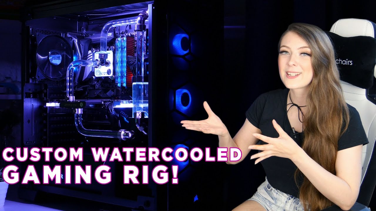 Cyberpower Hyper Liquid GTX CUSTOM watercooled PC review - OC 8700K system!