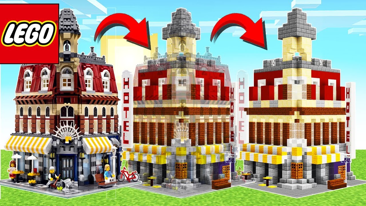 Minecraft vs real life LEGO!