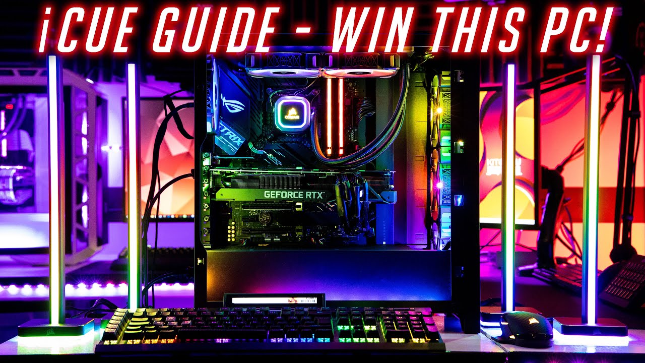 Corsair RTX 3080 PC giveaway! w/ iCUE software deep dive