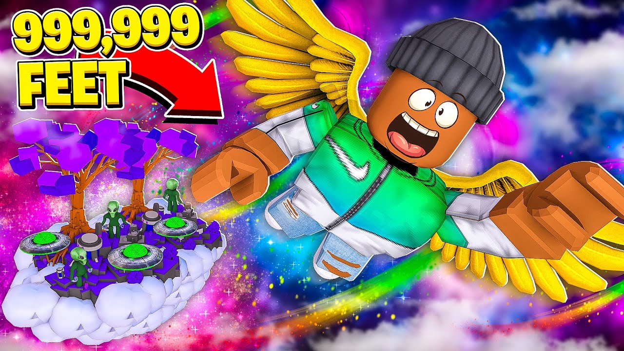 Flying 999,999 Feet—Space Game Tricks in Roblox