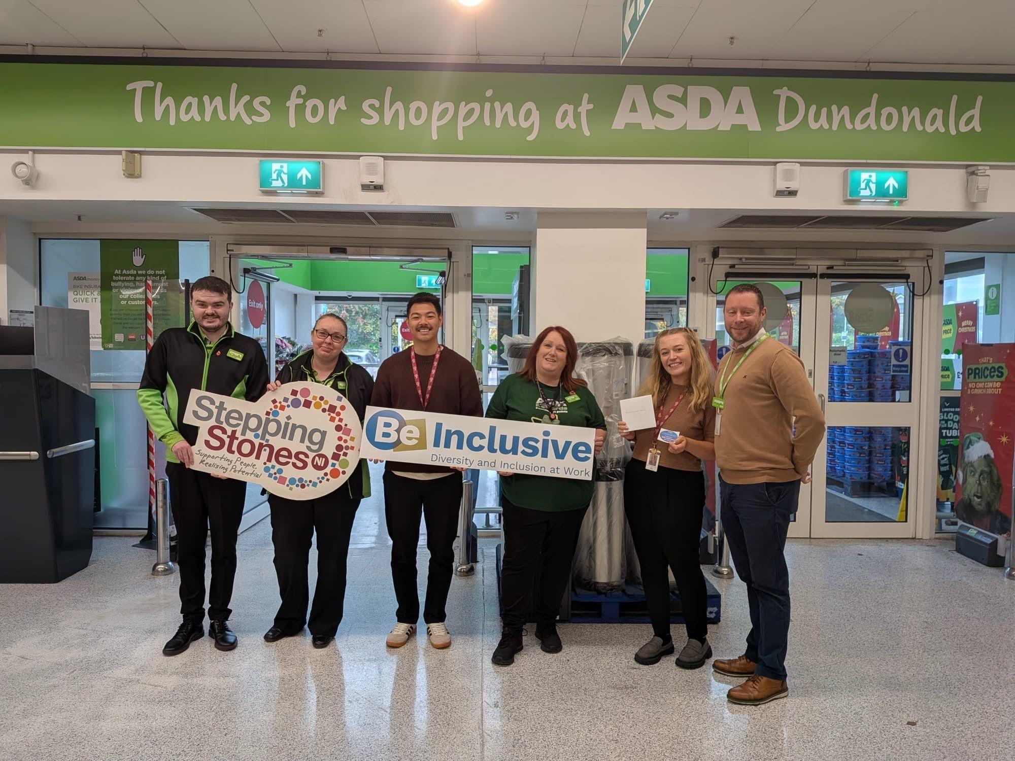 Asda Dundonald recognised for their approach to inclusivity