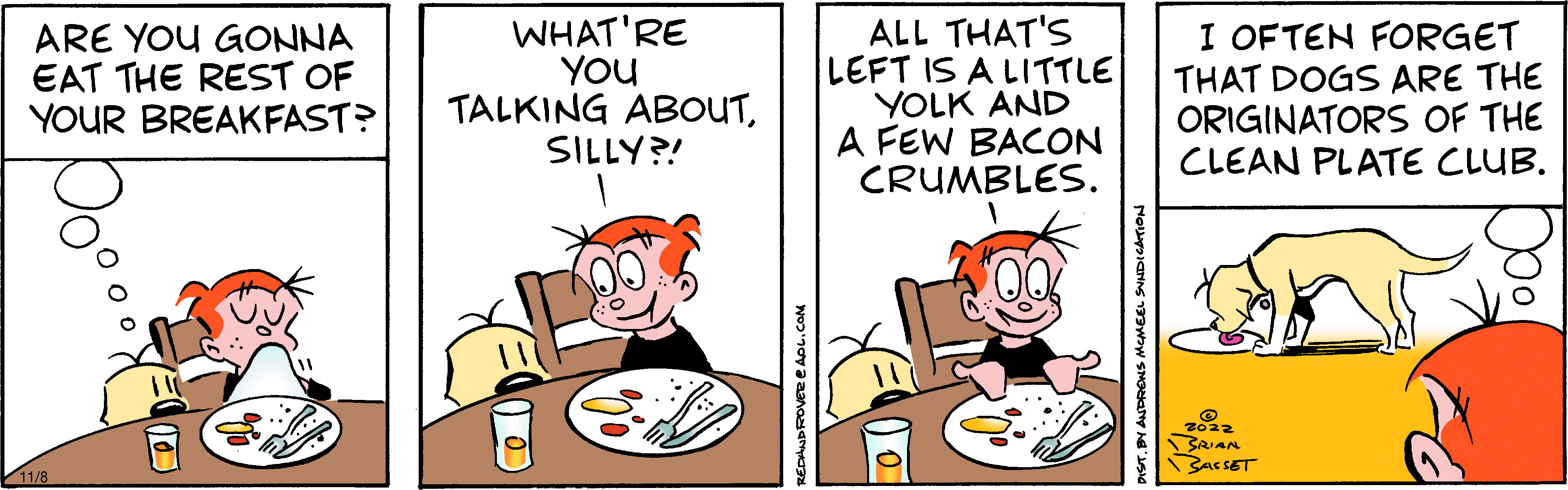 Red and Rover by Brian Basset