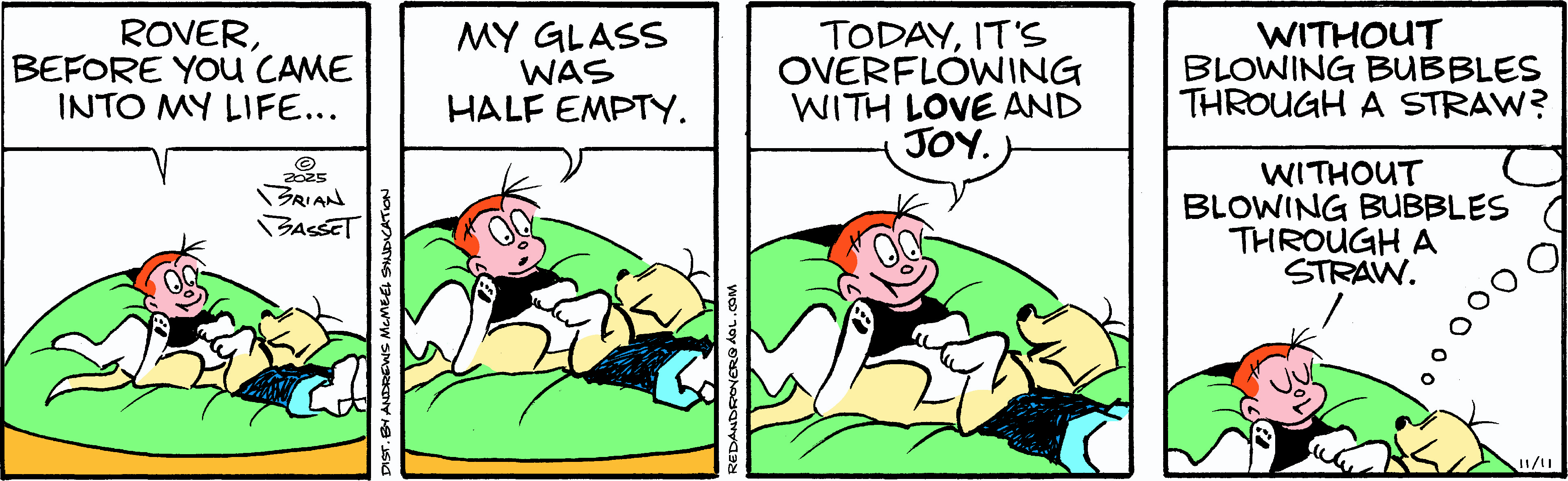 Red and Rover by Brian Basset