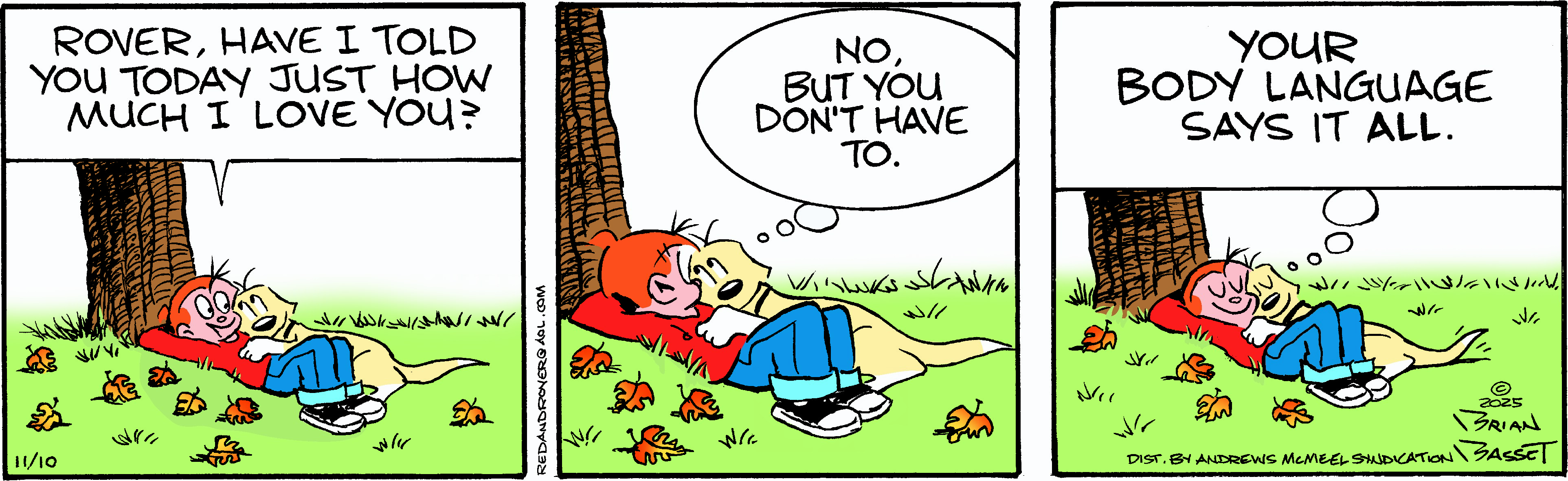 Red and Rover by Brian Basset