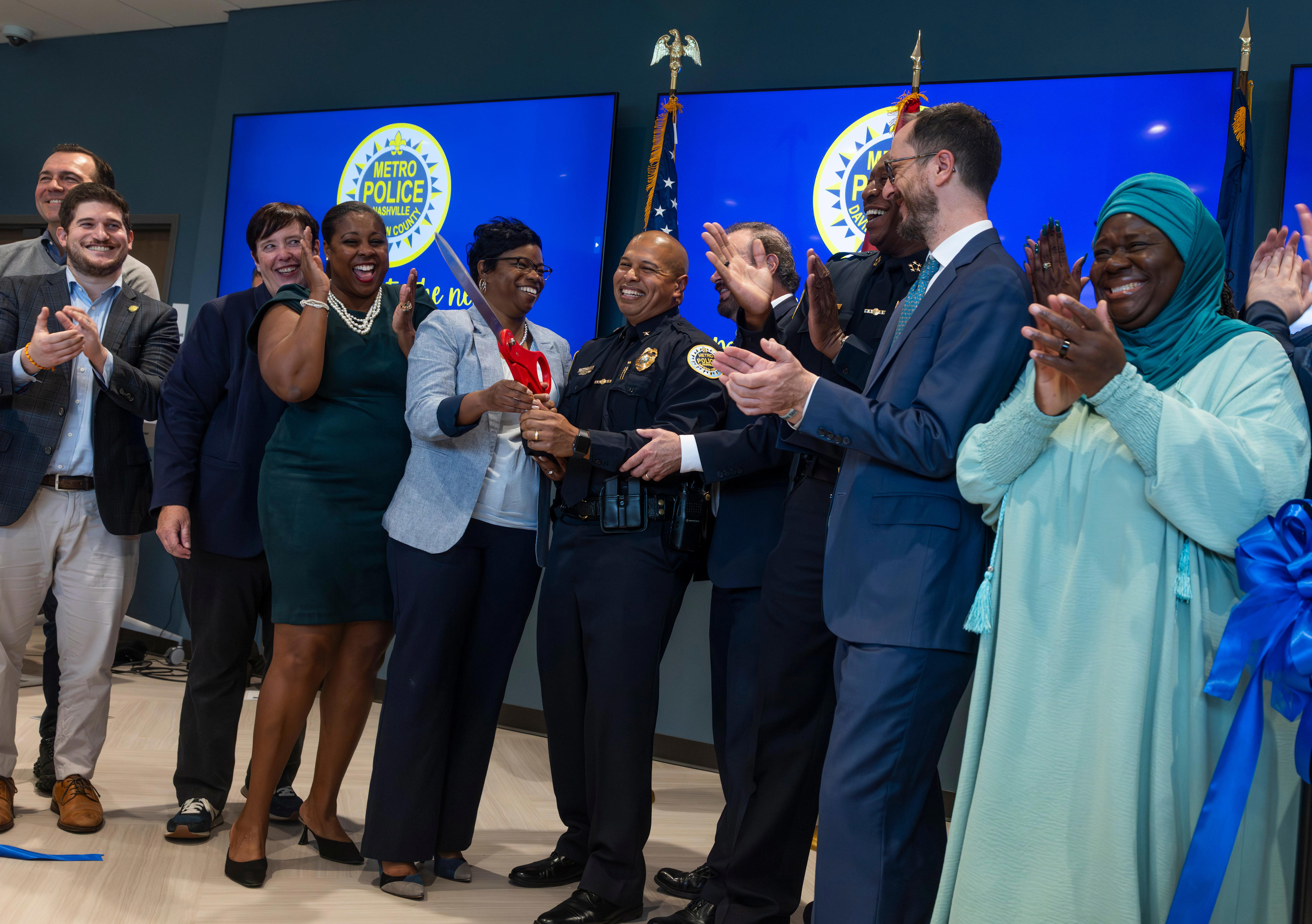 Community abuzz with hope as new Nashville Police Southeast Precinct opens