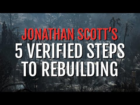 Jonathan Scott shares 5 steps to rebuild after disaster