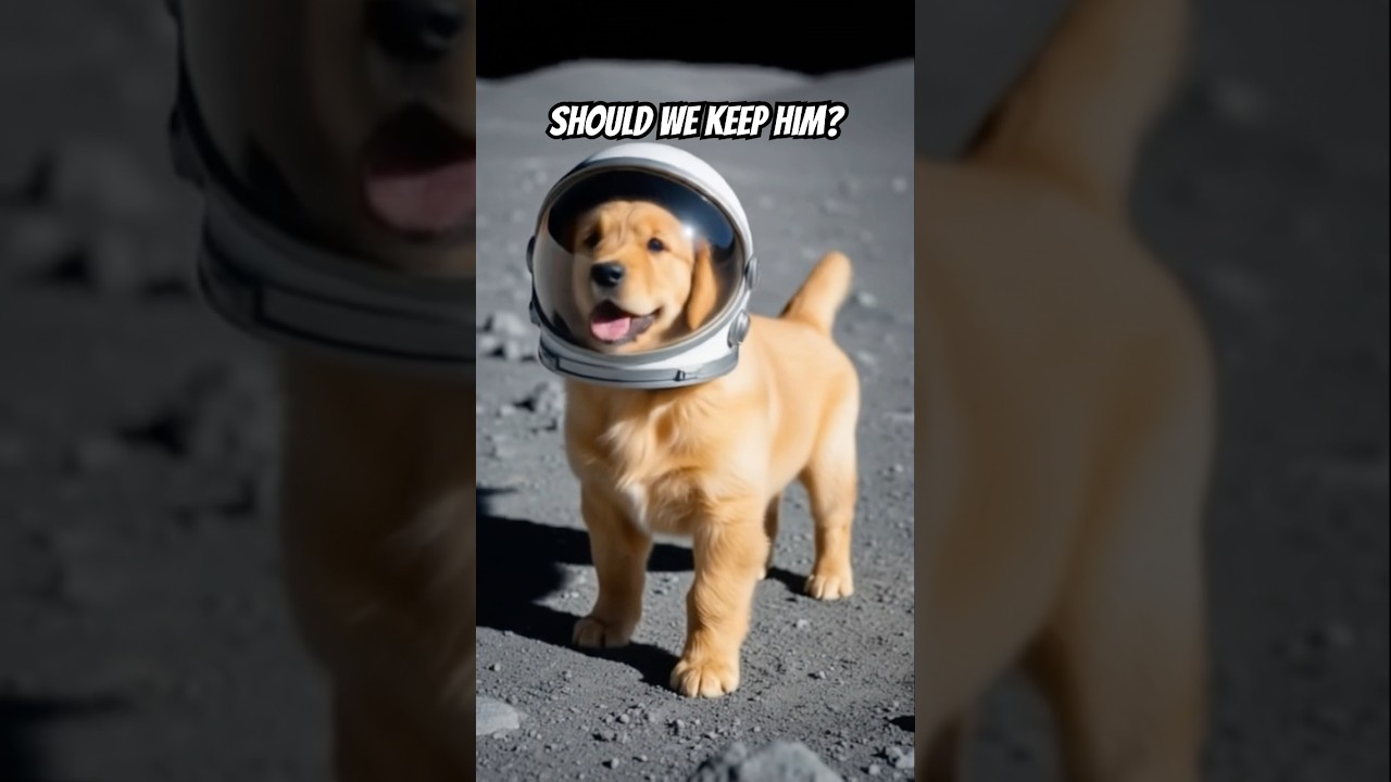 What if we found a real-life space puppy?