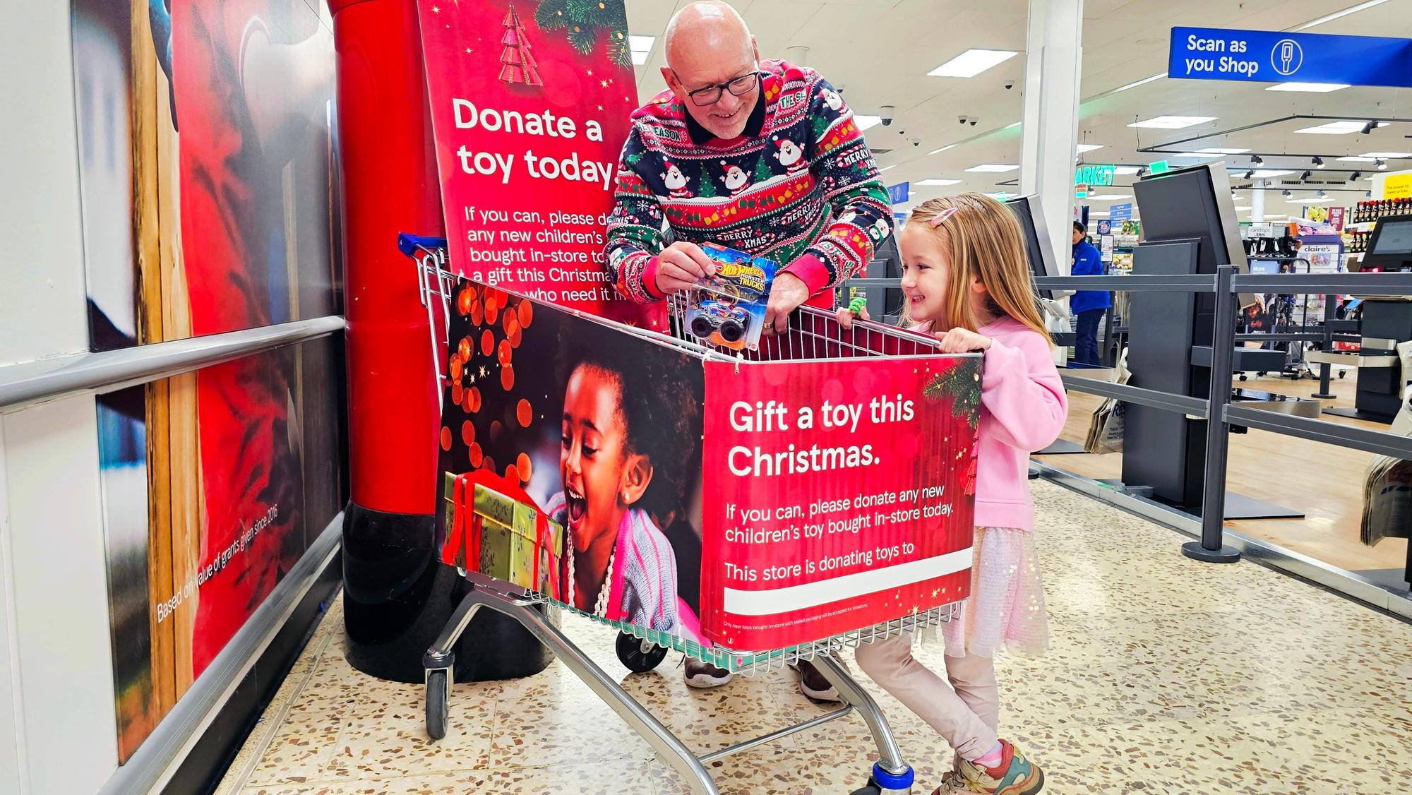 Tesco customers in Northampton can spread festive joy by gifting toys ...