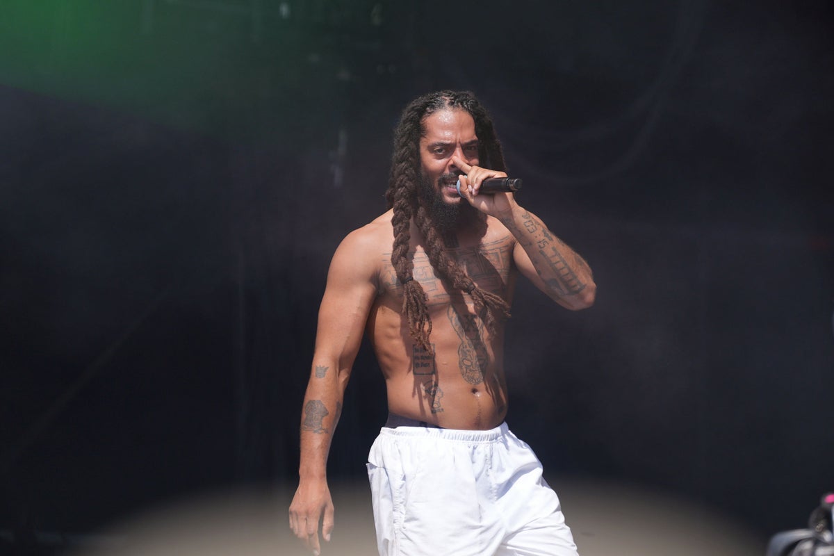 Bob Vylan singer interviewed by police over comments on stage at ...