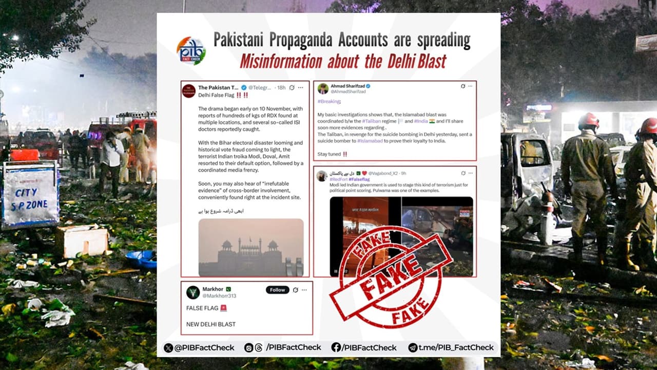 Delhi Red Fort Blast: Pakistan's 'False Flag' Lies Debunked As Jaish ...