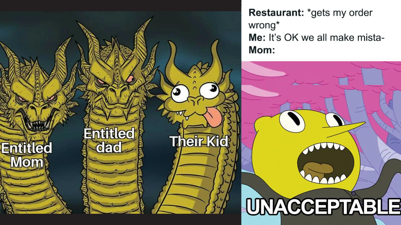 19 hilarious memes depicting entitled parents