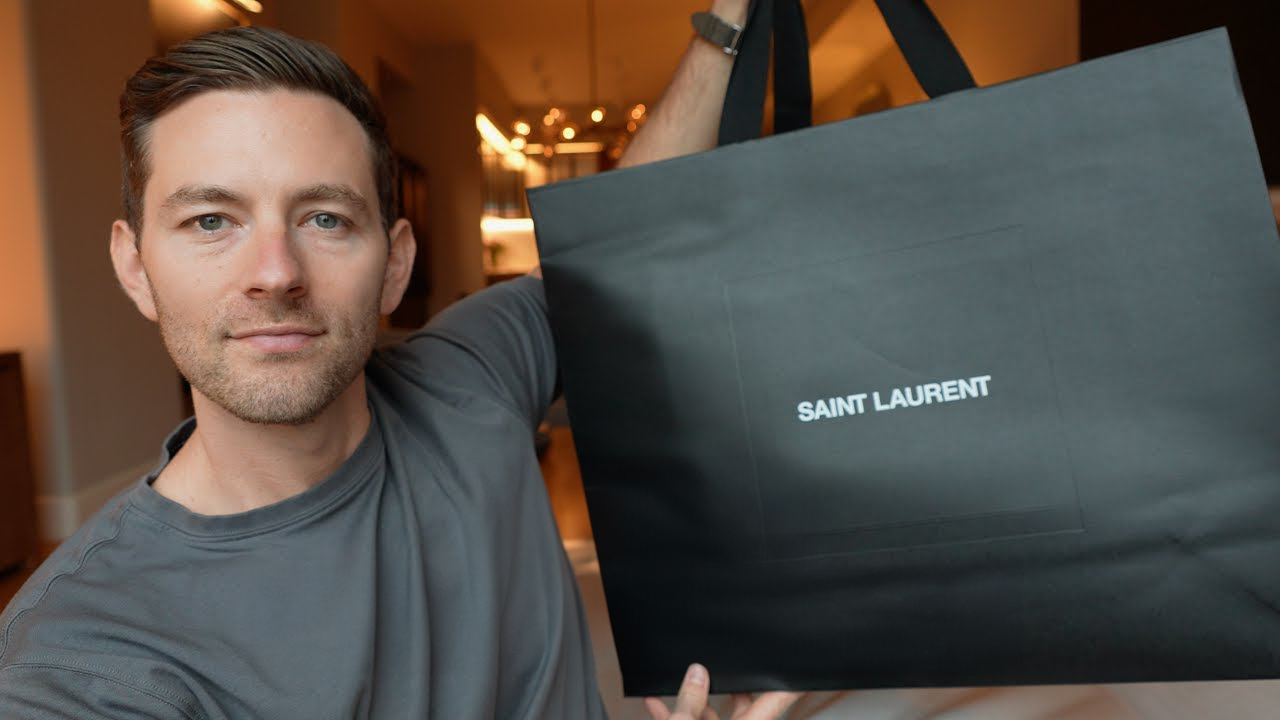 Exploring Miami luxury shopping at Saint Laurent and AMI