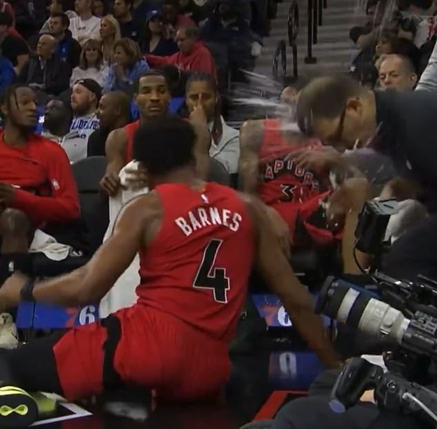 Petulant NBA star discovers his punishment for smashing a water bottle ...