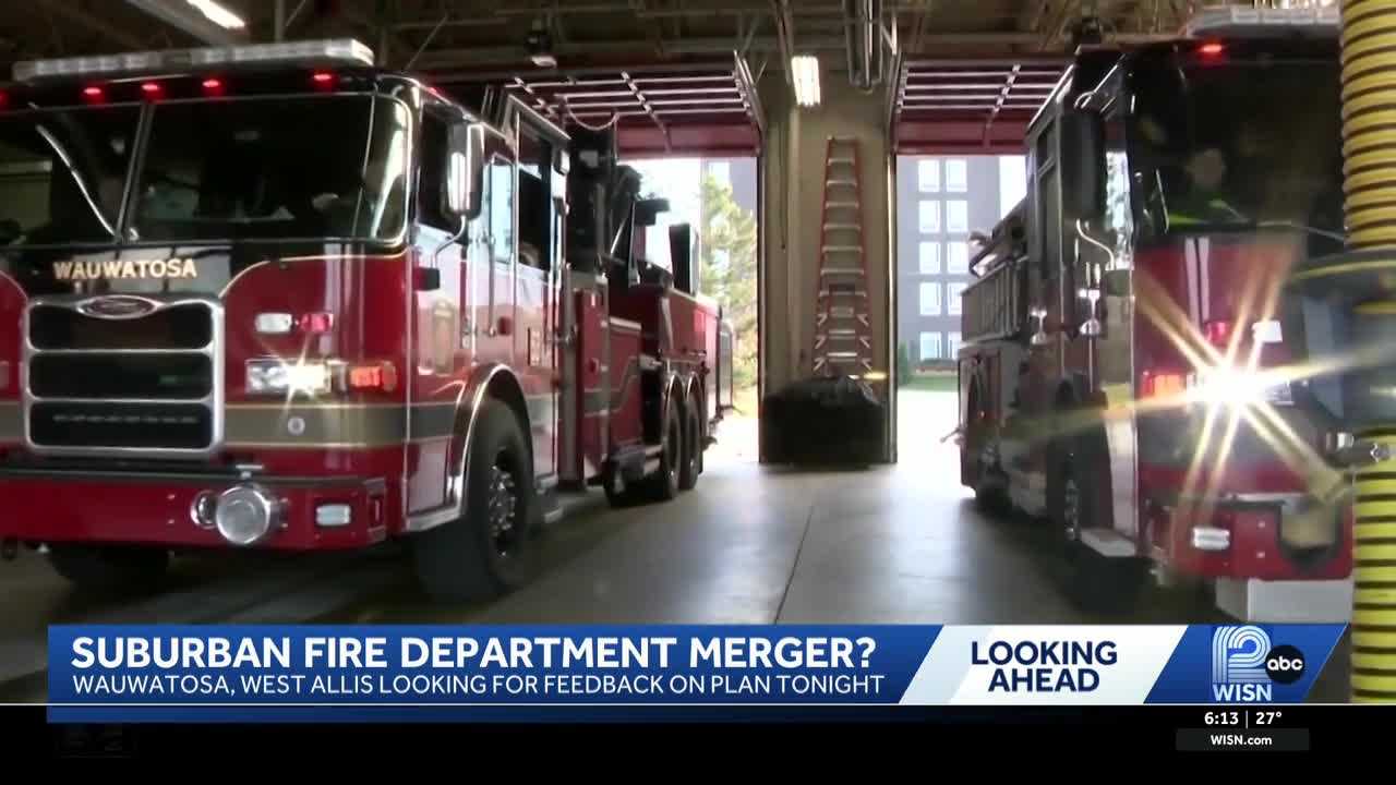 Wauwatosa, West Allis reveal plan to merge fire departments