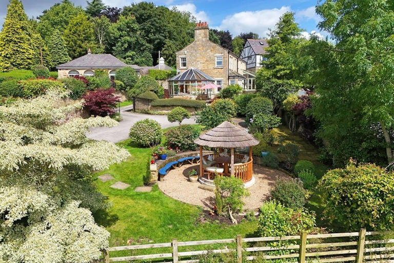 Inside this quirky conversion south of Harrogate, in beautiful setting