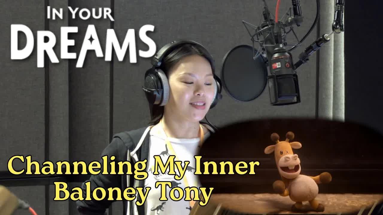 Trying My Best To Voice "Baloney Tony" From Netflix's 'In Your Dreams"