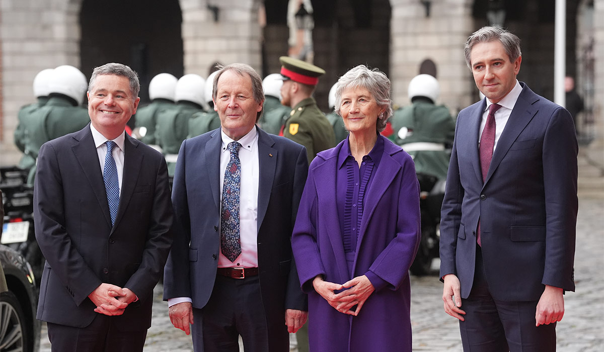 Steal Her Style: President Catherine Connolly's all Irish outfit at ...