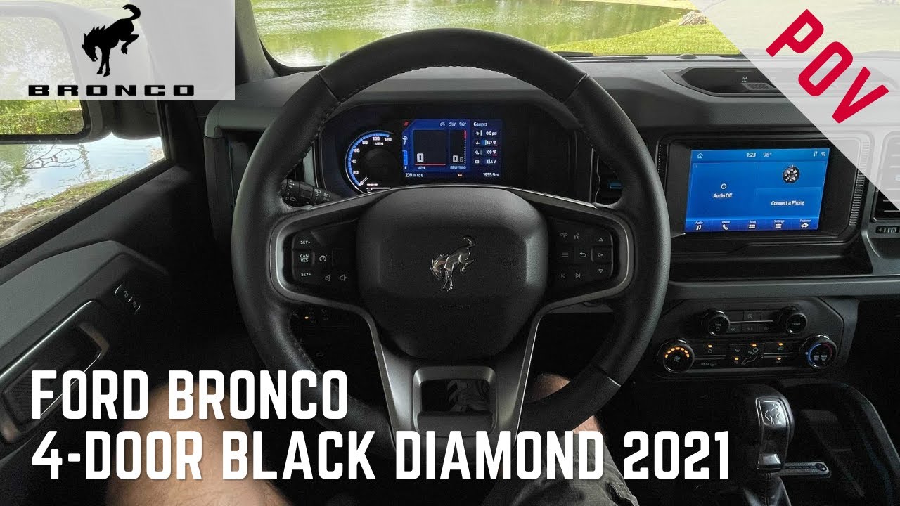 Ford Bronco 4-door Black Diamond 2021 | Encendido [POV-HD]