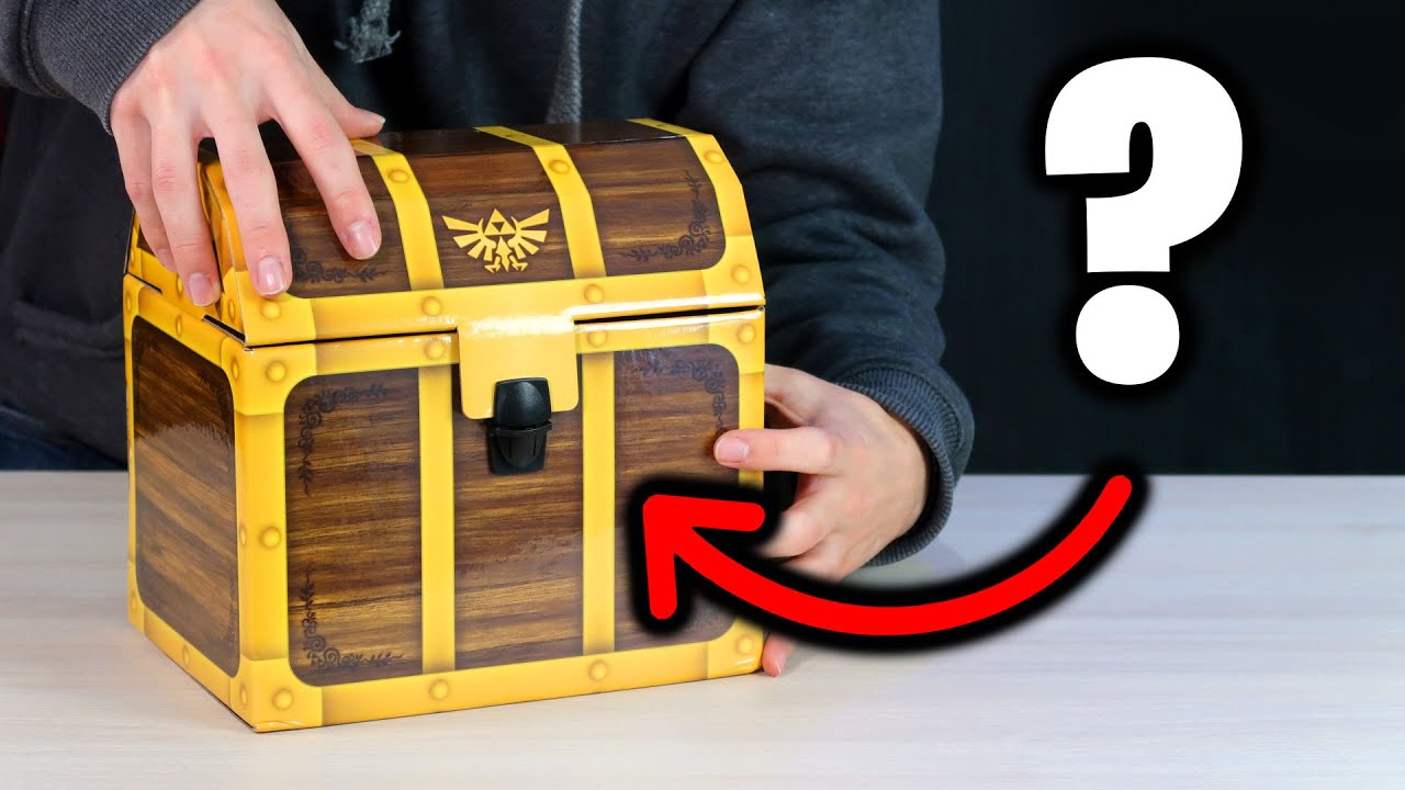 Compré un COFRE de ZELDA SUPER ÉPICO 👀 ¿QUÉ HAY DENTRO? (Lo abro)