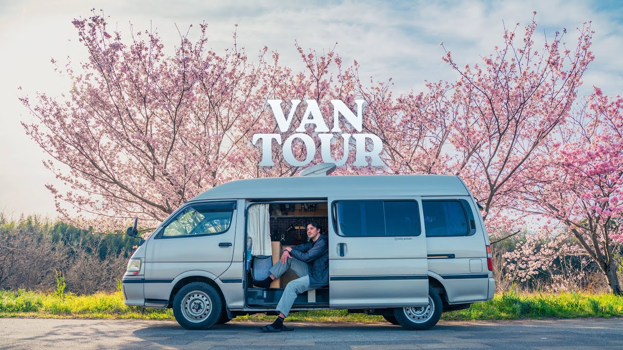 Toyota Hiace Camper Van Tour – Ultimate Van Life Japan