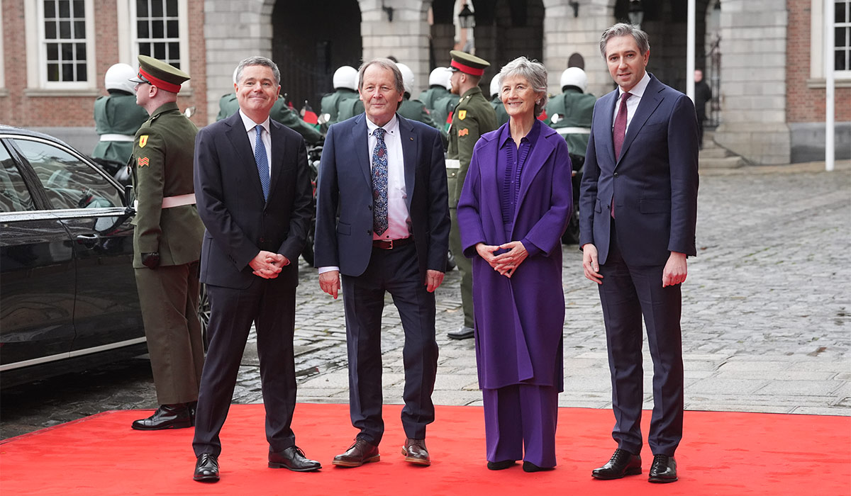Steal Her Style: President Catherine Connolly's all Irish outfit at ...