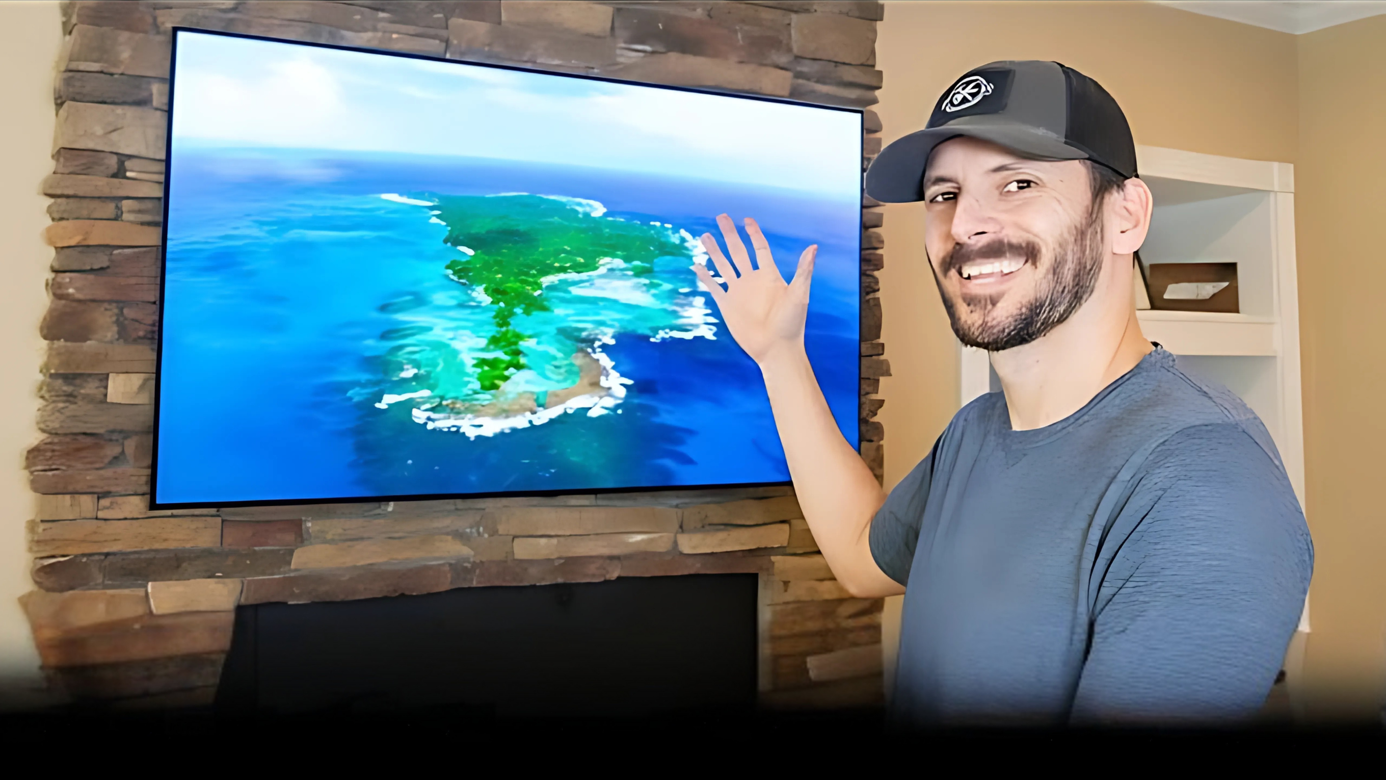 How to Mount a TV Above a Fireplace and Conceal Cables Safely