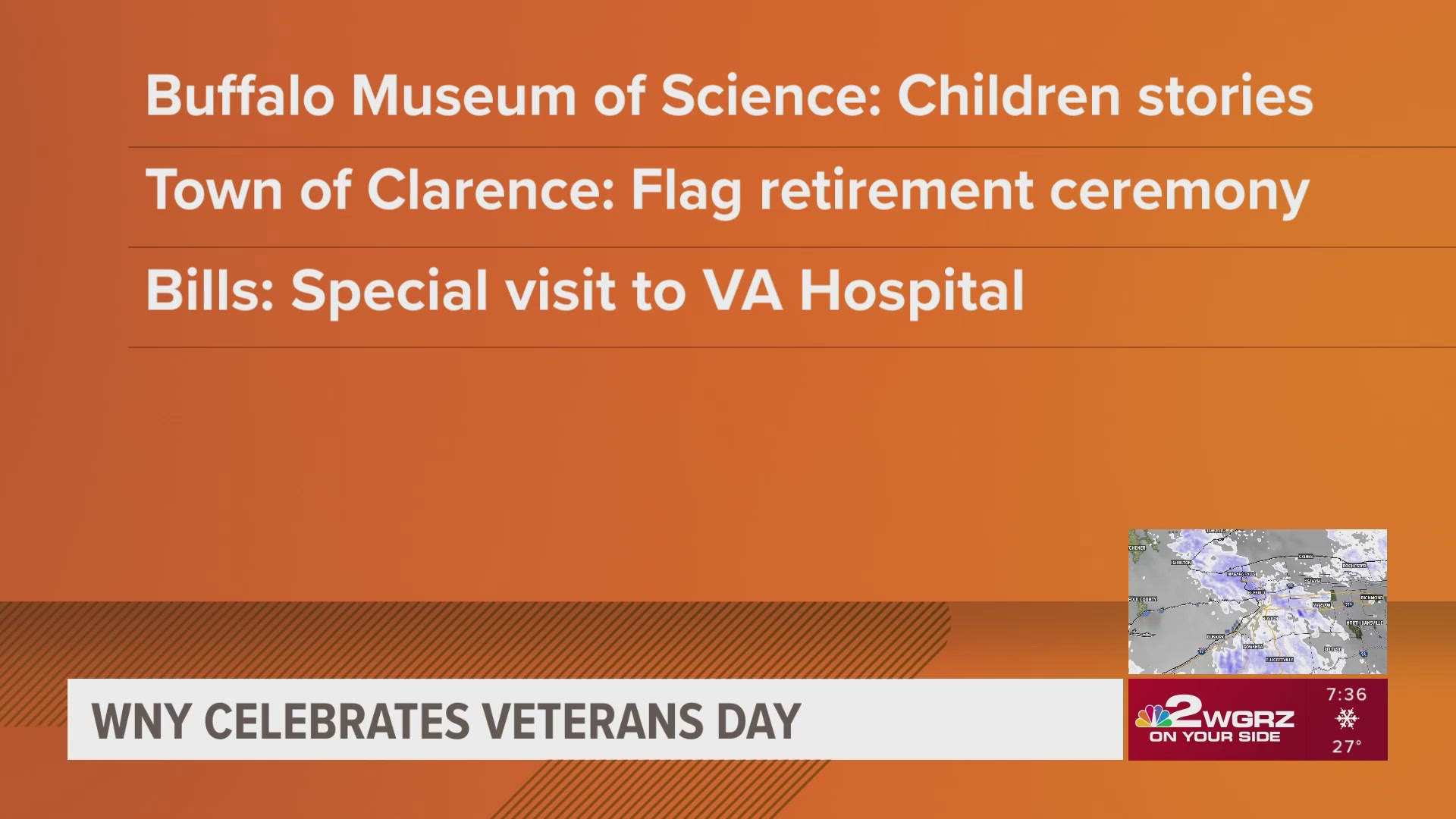 WNY Celebrates Veterans Day