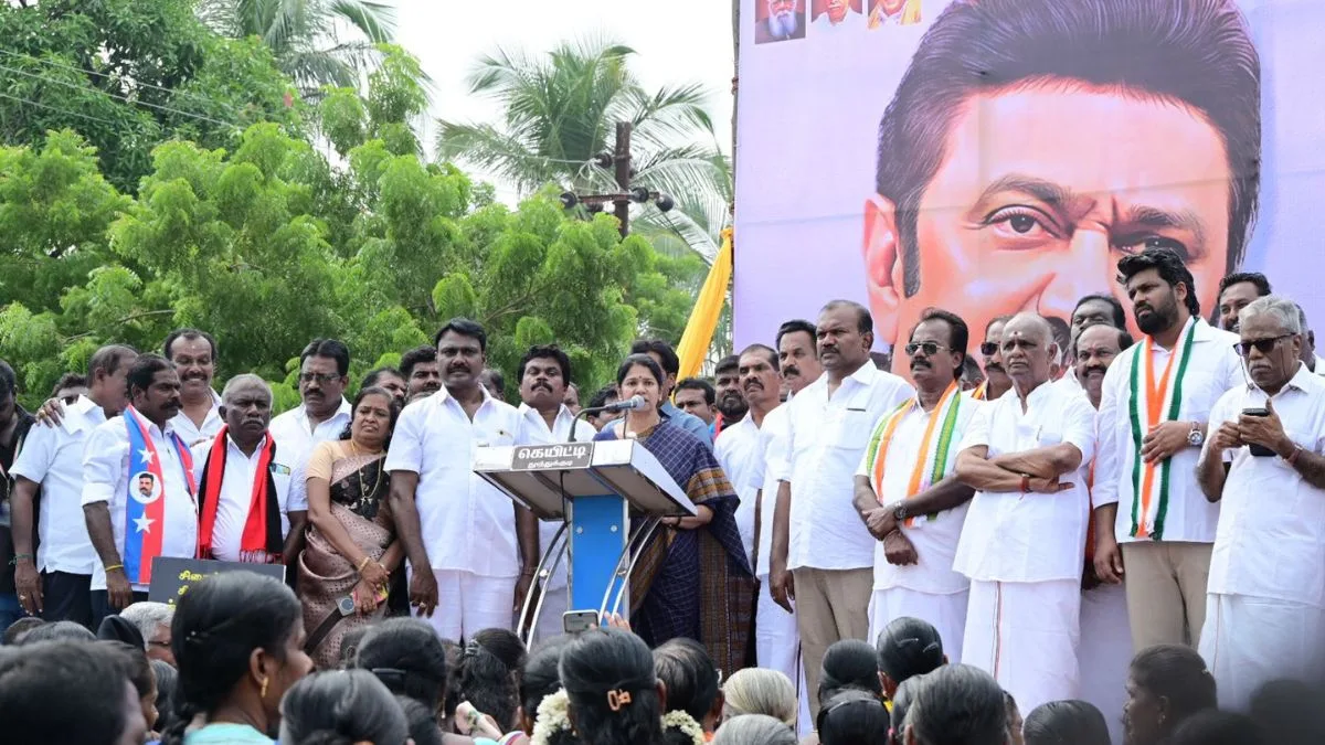 DMK-allies stage statewide protest condemning SIR as an exercise at ...