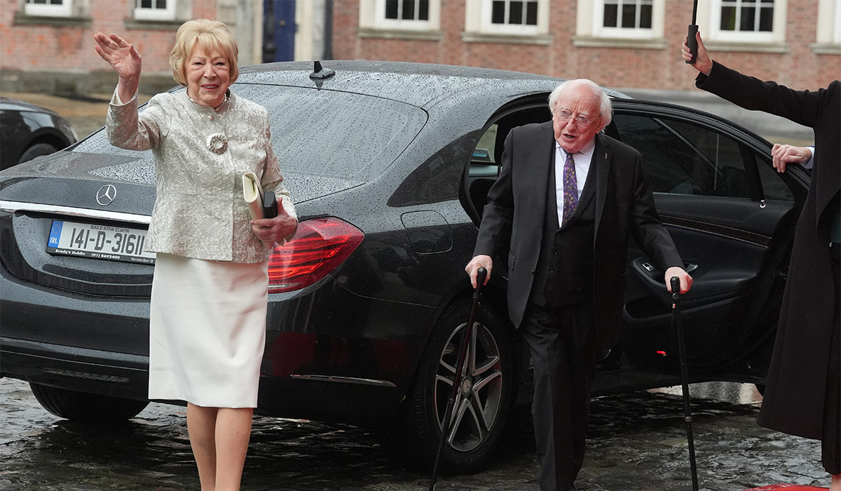 Steal Her Style: President Catherine Connolly's all Irish outfit at ...