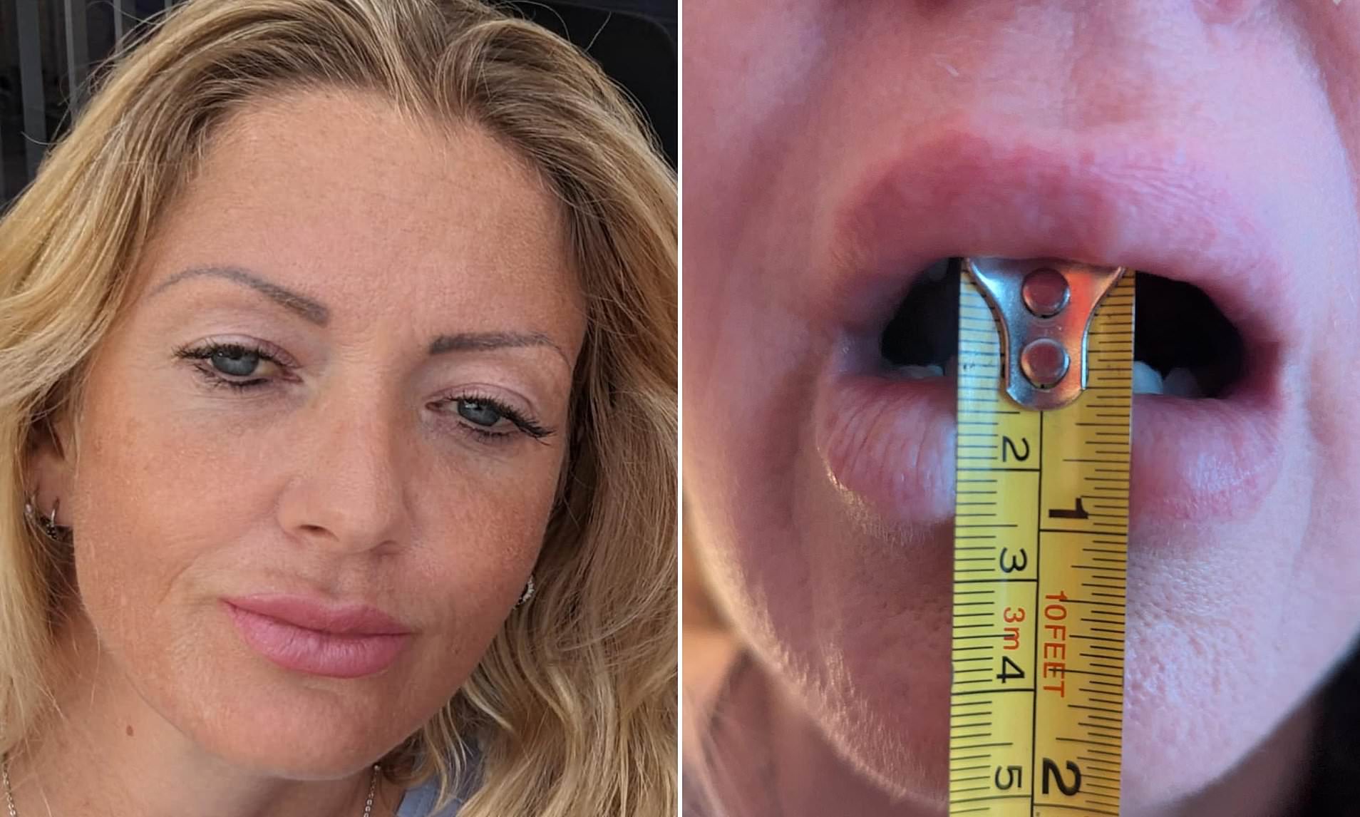 My mouth only opens 14mm after decades of teeth grinding destroyed my ...